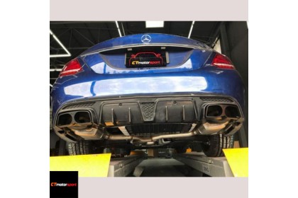 Mercedes W205 Carbon Brabus Rear Diffuser Bumper