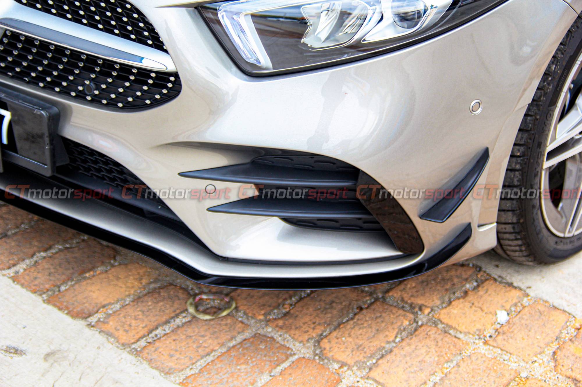 Mercedes-Benz W177 A-Class Sedan Installed A35 Style Front Canard