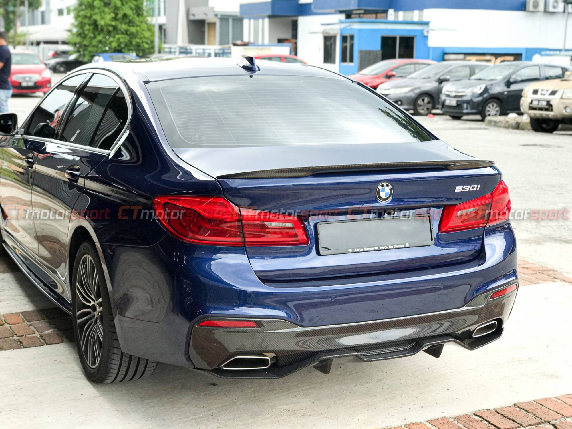 CT Motorsport Bandar Sunway l BMW G30 5 Series Installed M-Sport Carbon ...