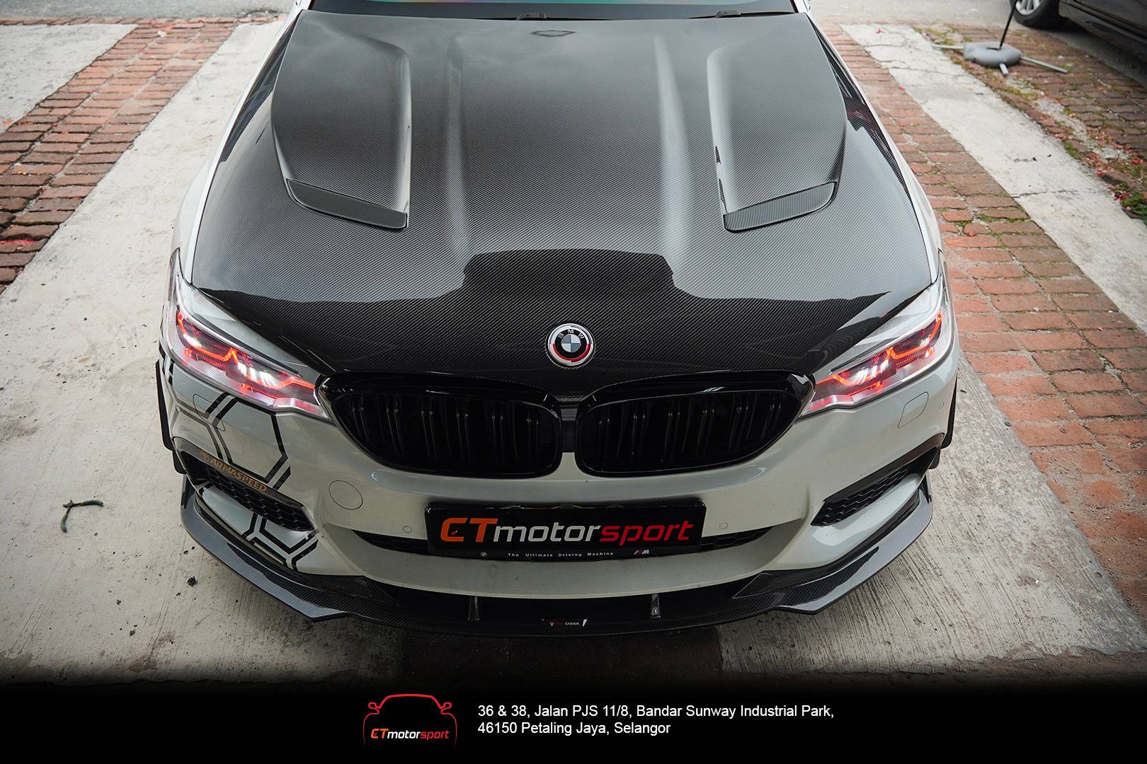 BMW G30 Pre Lci Carbon Fiber Hood CS Style