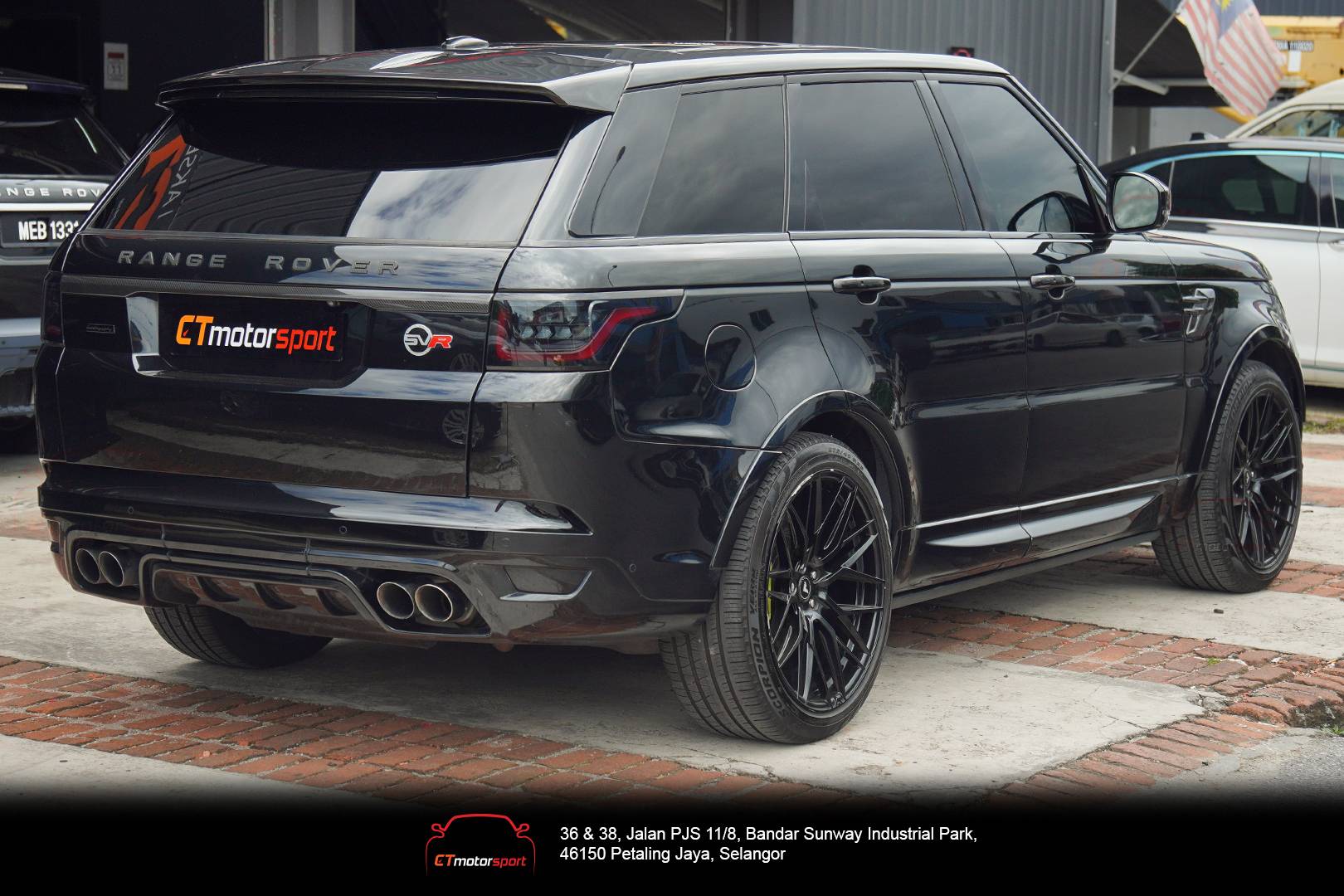 Range Rover Sport Conversion SVR 2018 Facelift Bodykit with Carbon ...