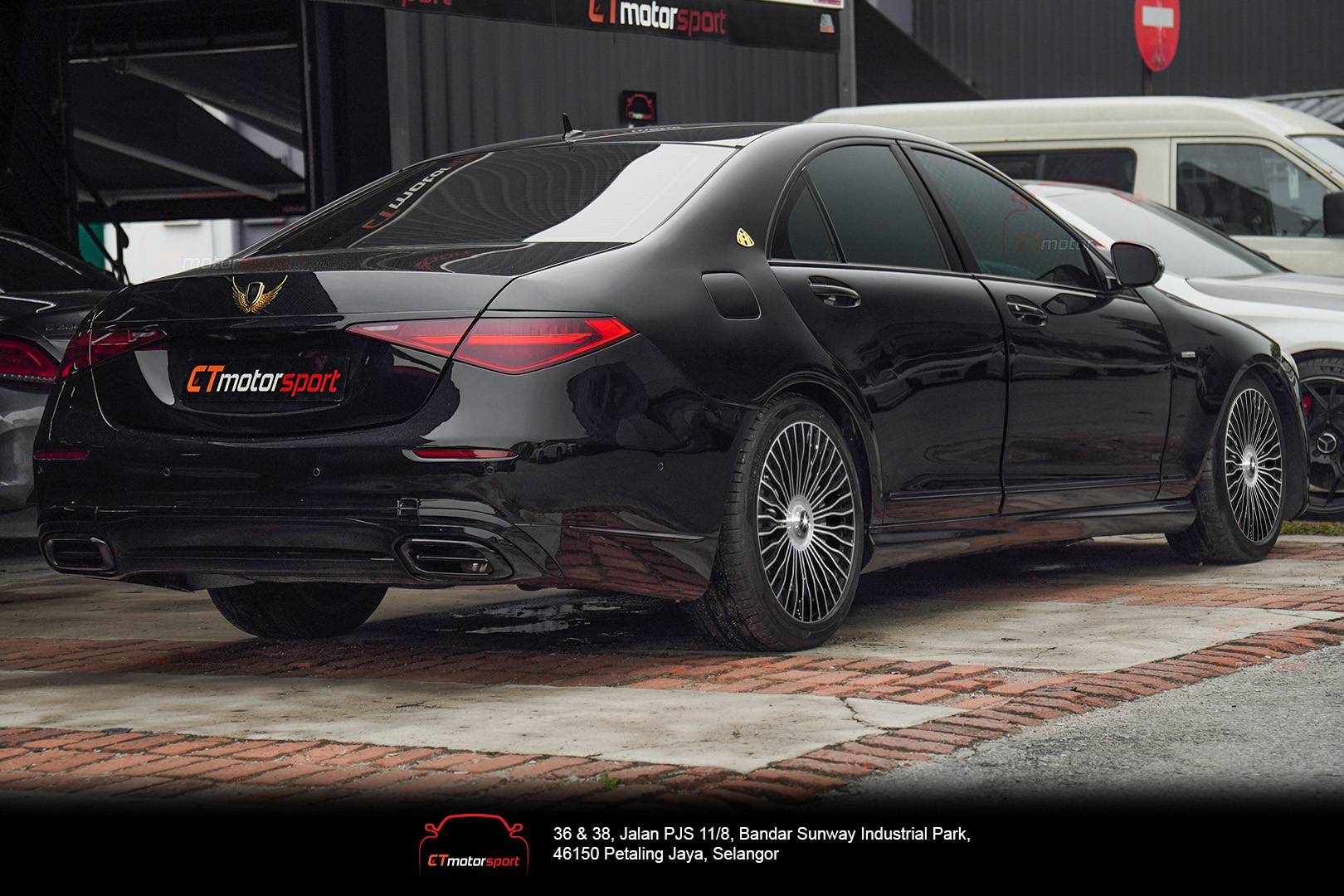 Mercedes S Class W221 Upgrade W223 Maybach Bodykit