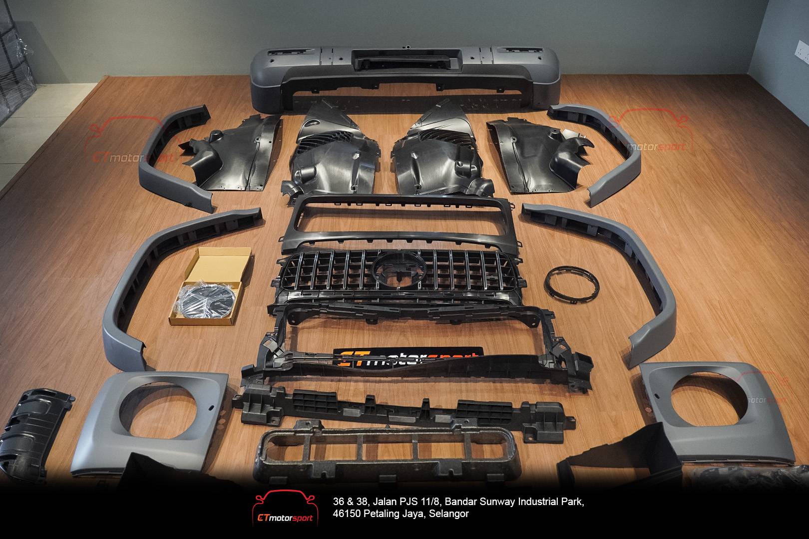 MERCEDES BENZ W464 TO W465 G63 AMG BODYKIT