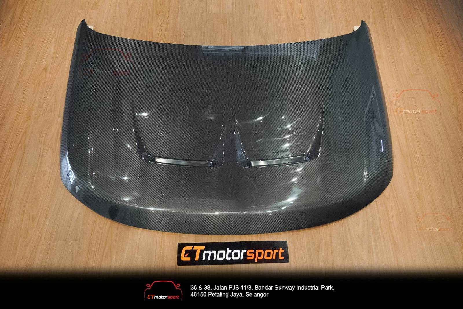 Range Rover Sport SVR Front Hood Bonnet DRY Carbon