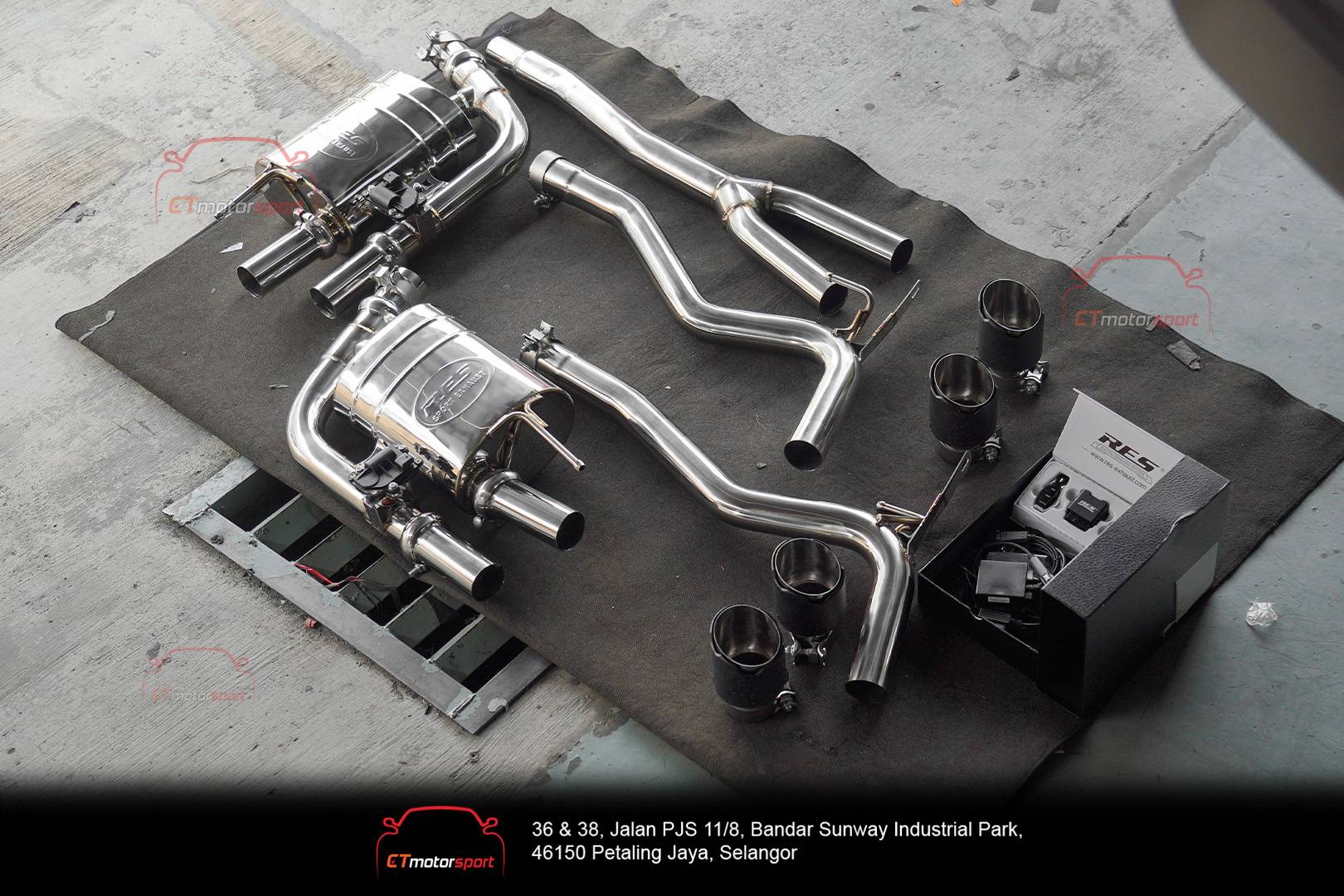 Ford Mustang 2.3 Eco Boost Res Exhaust System