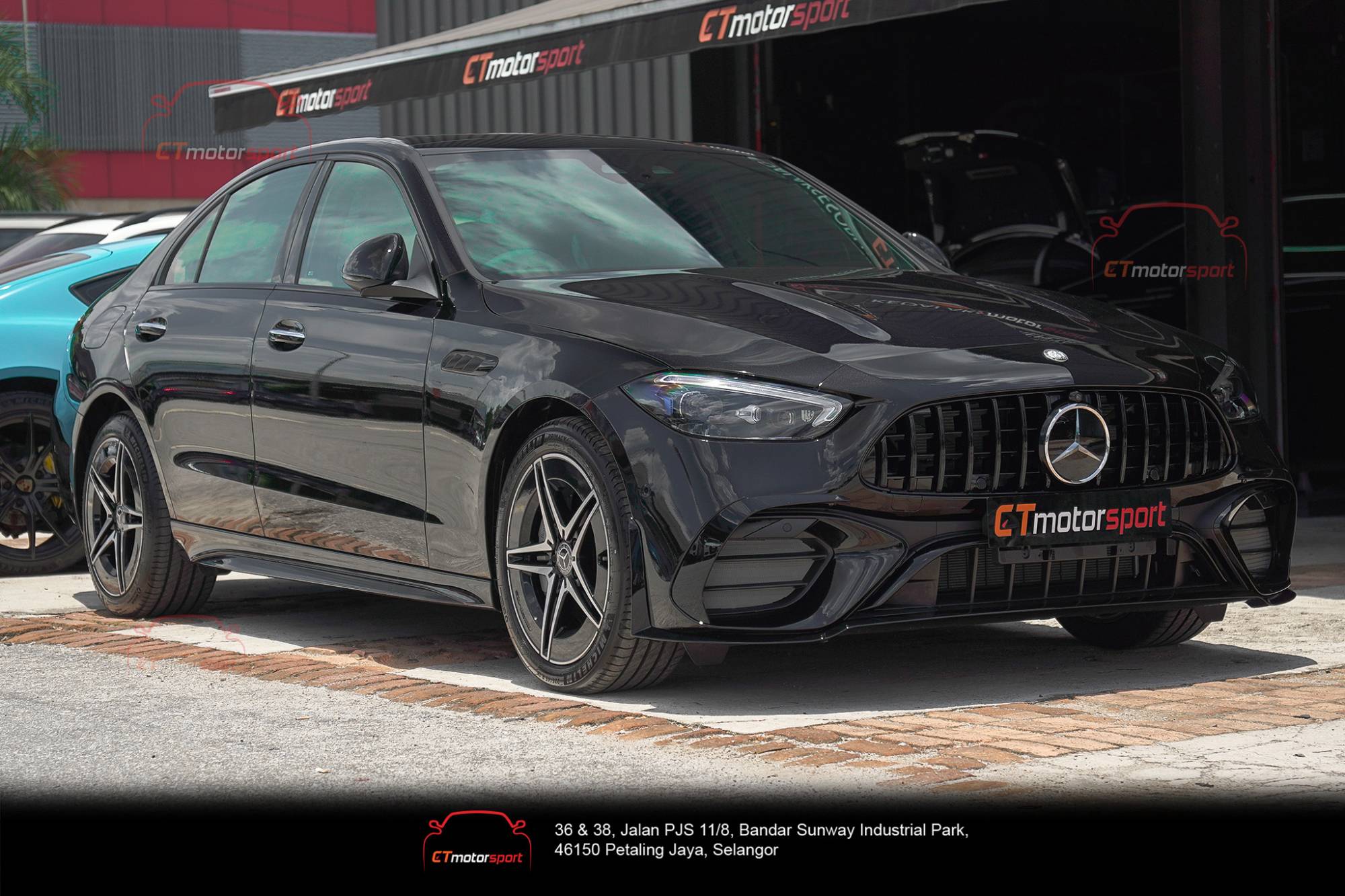 c350e black