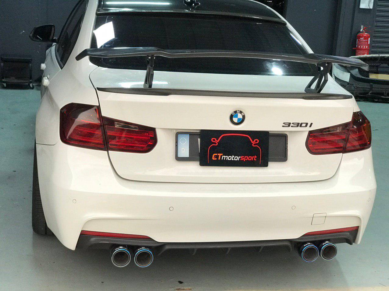 BMW F30 F80 M3 GTX Carbon Fiber Trunk Spoiler 328i 335i, 53% OFF