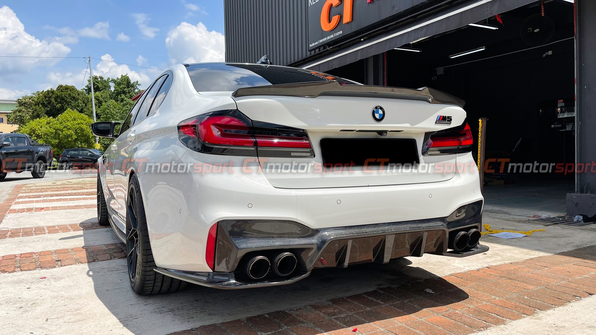 Street Pro Rear Diffuser BMW M5 F90 Facelift House Of, 60% OFF