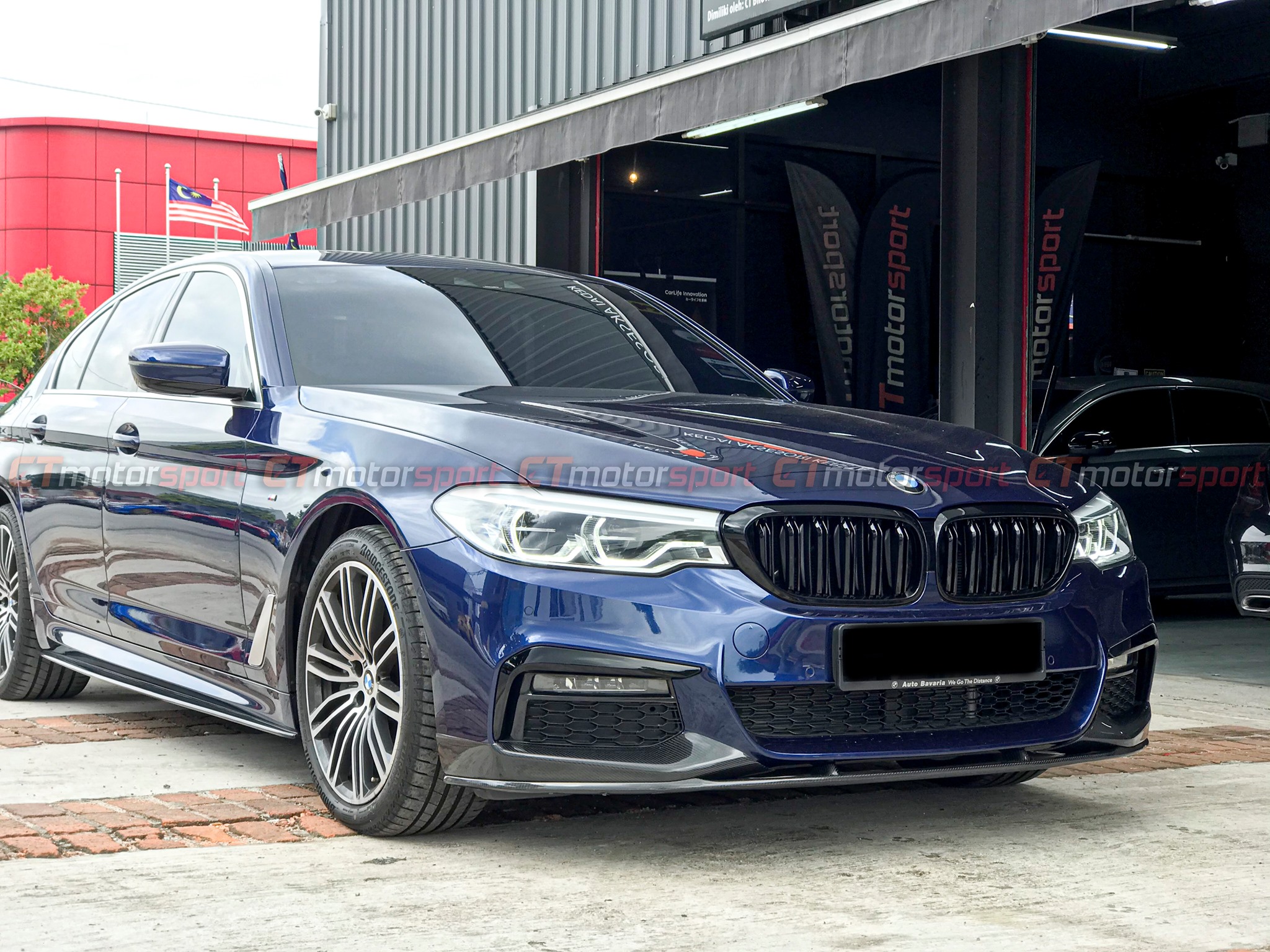 CT Motorsport Bandar Sunway l BMW G30 5 Series Installed M-Sport Carbon ...
