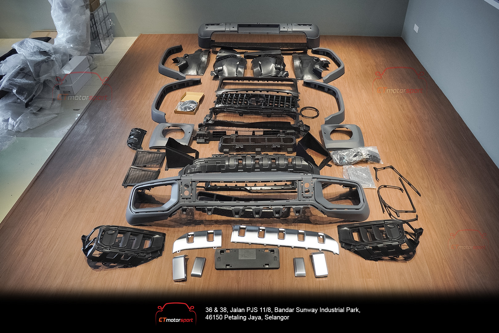 MERCEDES BENZ W464 TO W465 G63 AMG BODYKIT